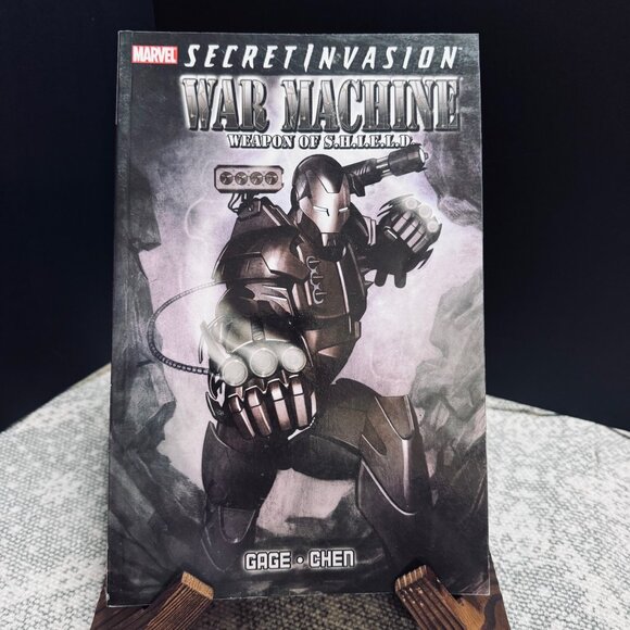 Marvel | Other | Secret Invasion War Machine Weapon Of Shield Graphic ...